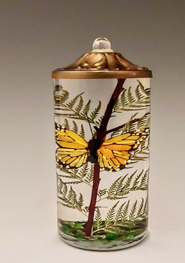 7" Monarch Butterfly Oil Candle | White River Designs ...