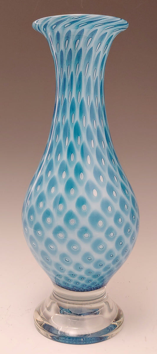 Turquoise Teardrop Treasure Vase | Hot Glass Alley | MyAmericanCrafts ...