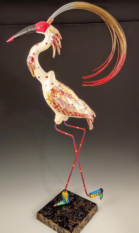 Ibis Bird Sculpture | Steven McGovney Designs | MyAmericanCrafts – My ...