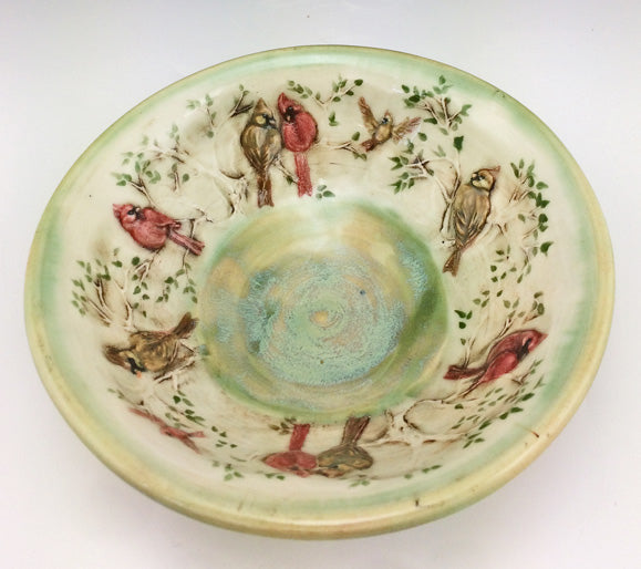Cardinal Bowl | Jen Stein Studio | MyAmericanCrafts – My American Crafts