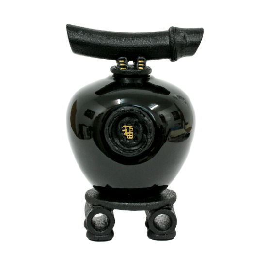 Black Beauty Wish Keeper | Matthew Lovein Raku | MyAmericanCrafts – My ...