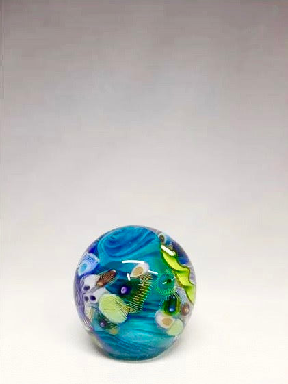 Seascape Orb | Garrelts Glass | MyamercanCrafts – My American Crafts